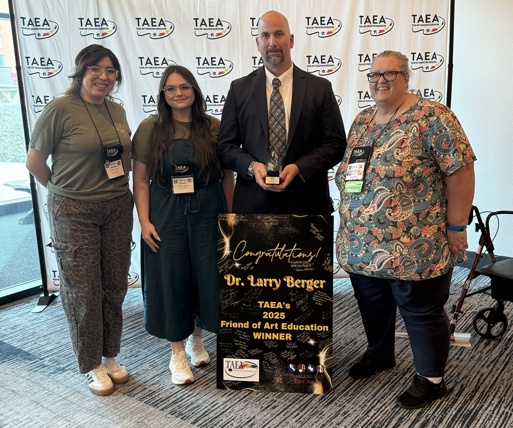 Pearland ISD Superintendent Dr. Larry Berger Receives 2025 TAEA Award | Pearland ISD News