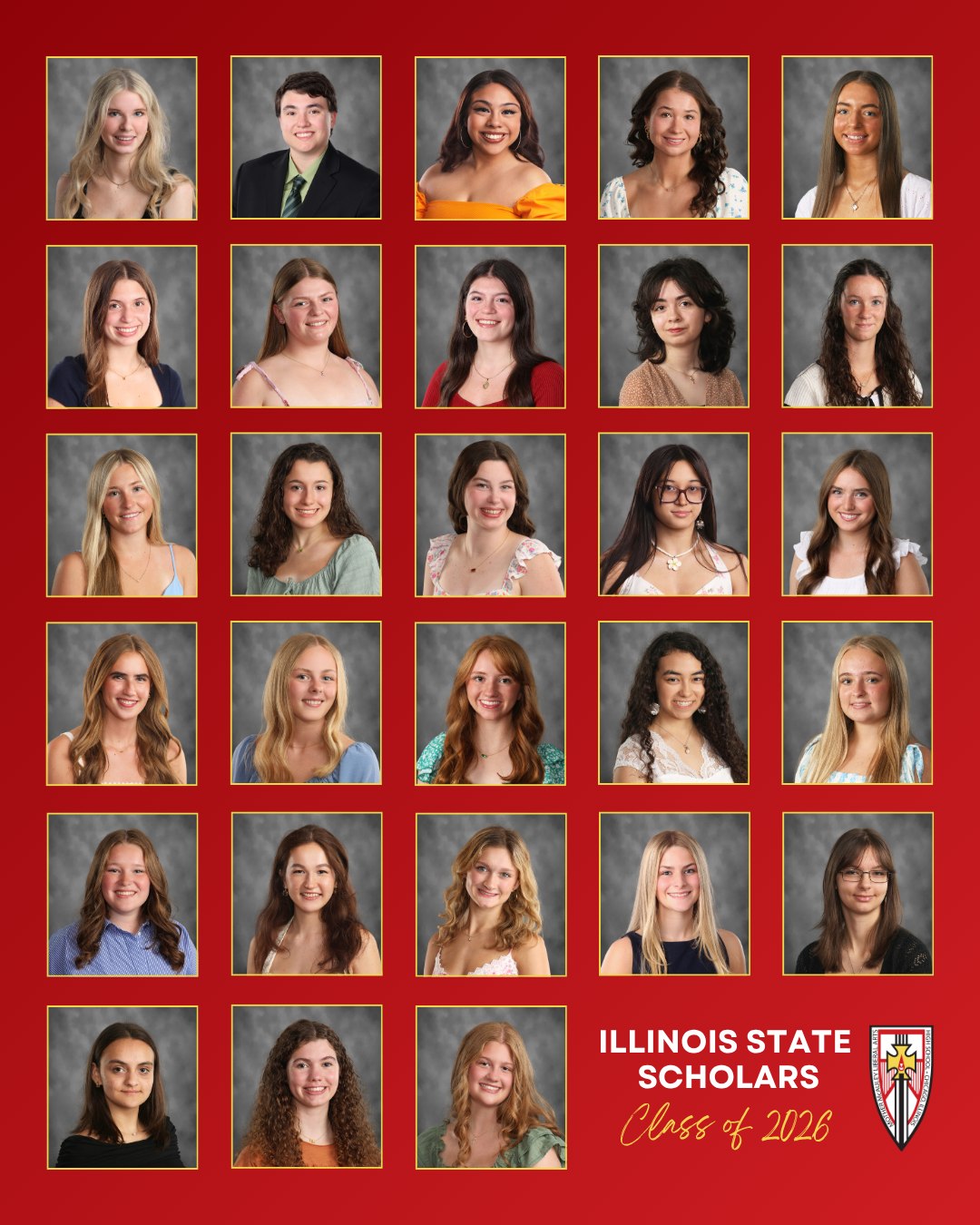 Twenty-eight seniors recognized as Illinois State Scholars | School News