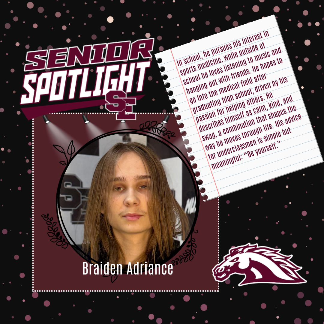 Senior Spotlight - Braiden Adriance | News Details