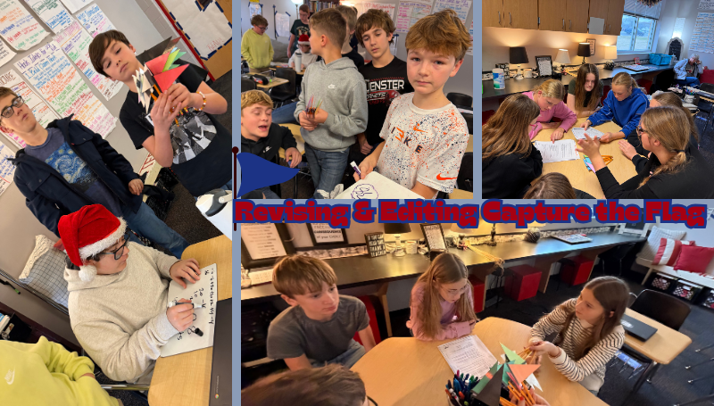 Mrs. Blythe's 7th Grade ELA Revising and Editing Capture the Flag ...