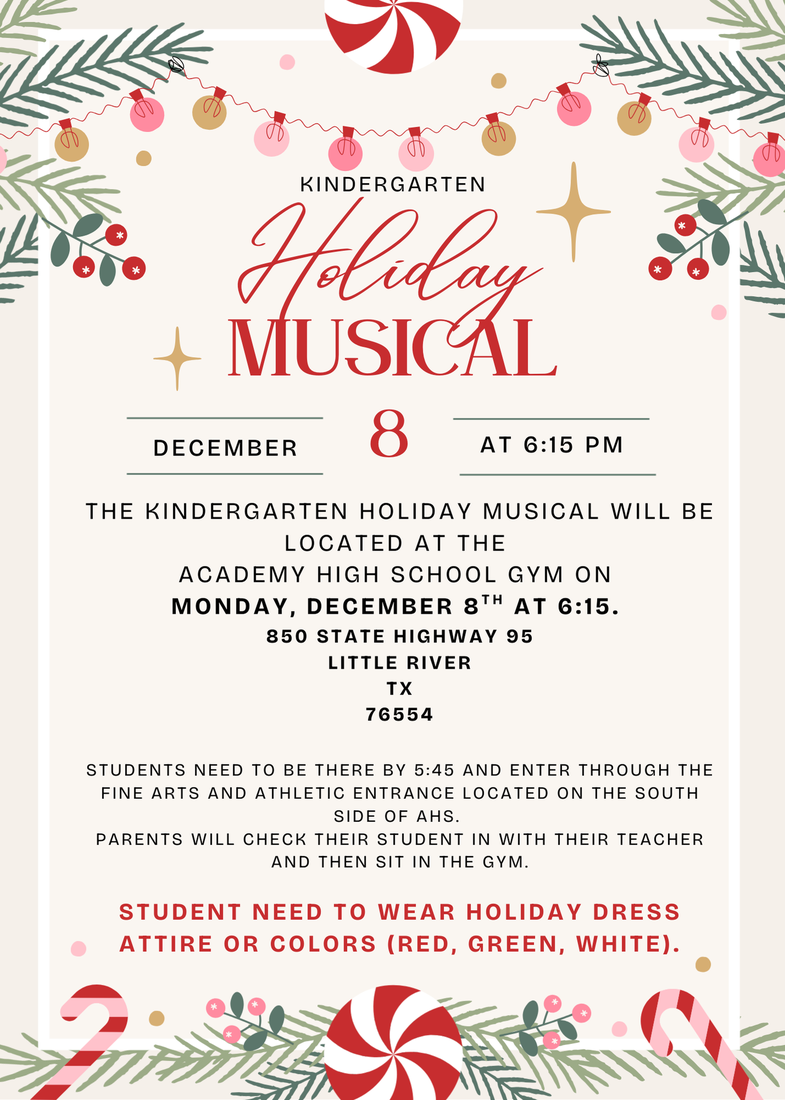 Kindergarten Holiday Musical | Posts Details/Default Board Post Page
