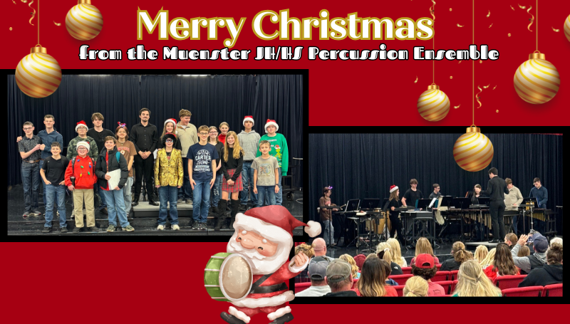 Percussion Christmas Performance | Post Details