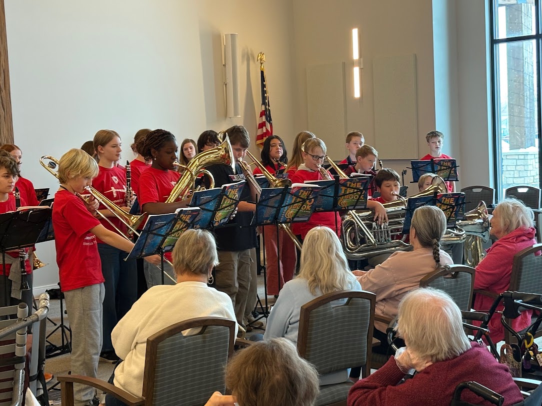 WMS Bands Perform at Haven Homes Senior Living | article
