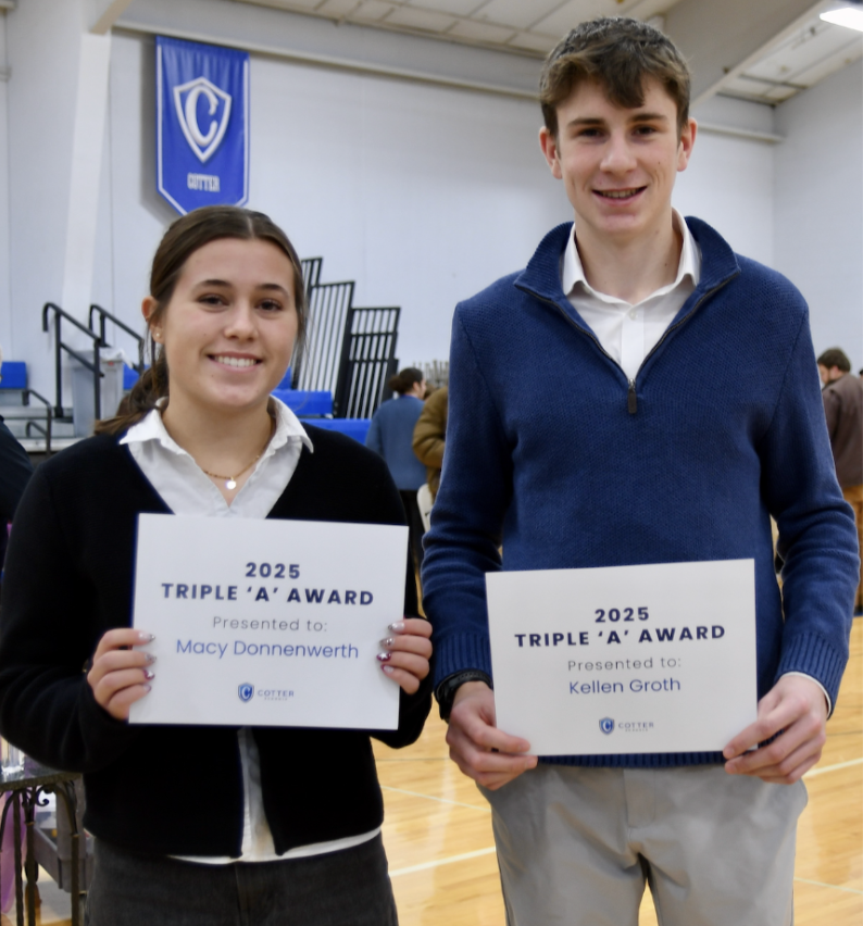 Cotter Schools Announces Triple 'A' Award | article - Cotter Schools