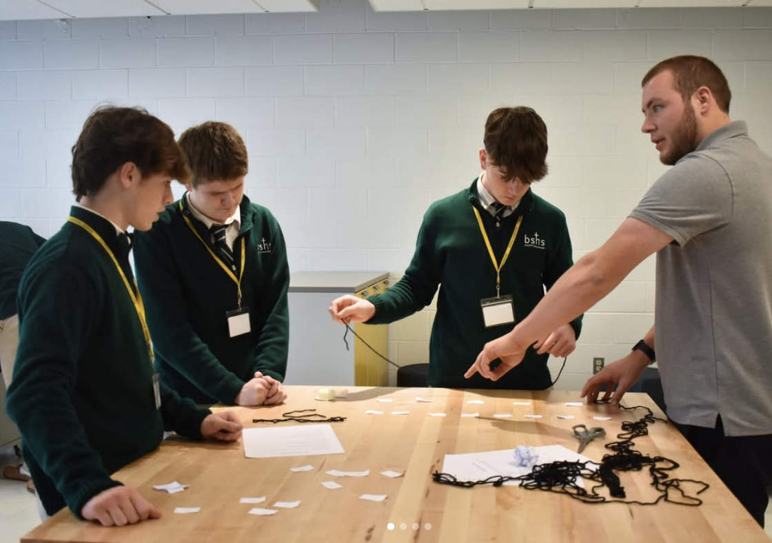 Shanahan Students Build Food Webs in Biology | News