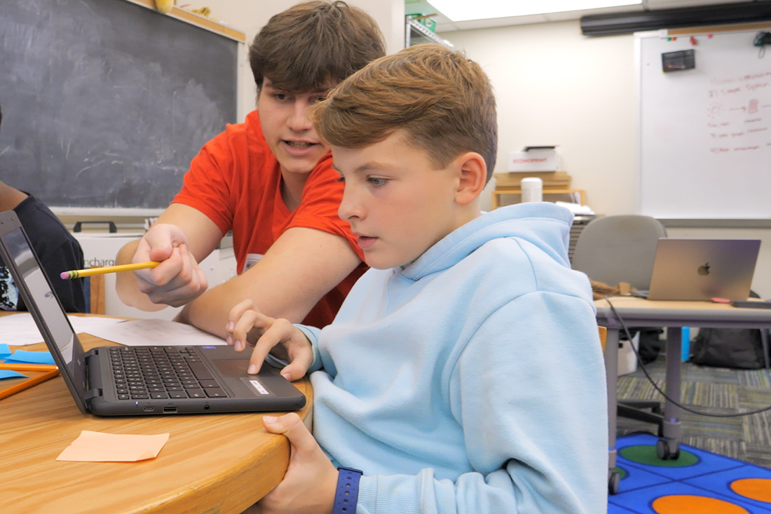 Watch: Students Learn to Code at the Anana Scratch Club | District News ...