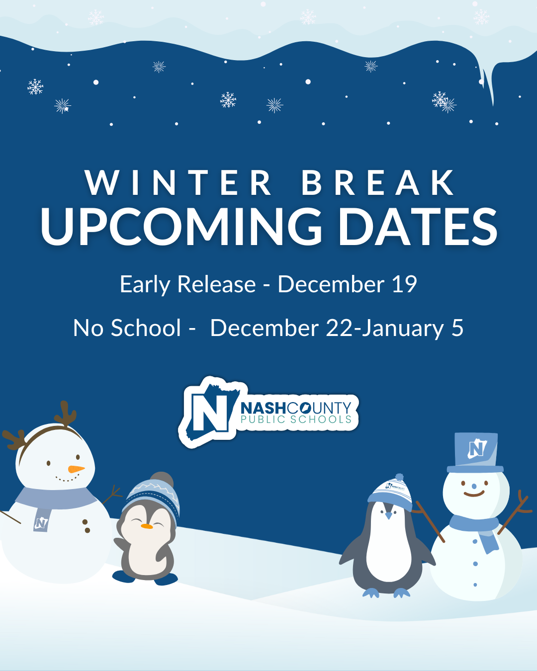 Holiday Break: Upcoming Dates | News Details