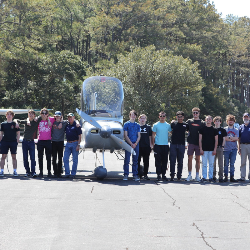 Watch Live: First Flight High School's Airplane Reveal During the ...