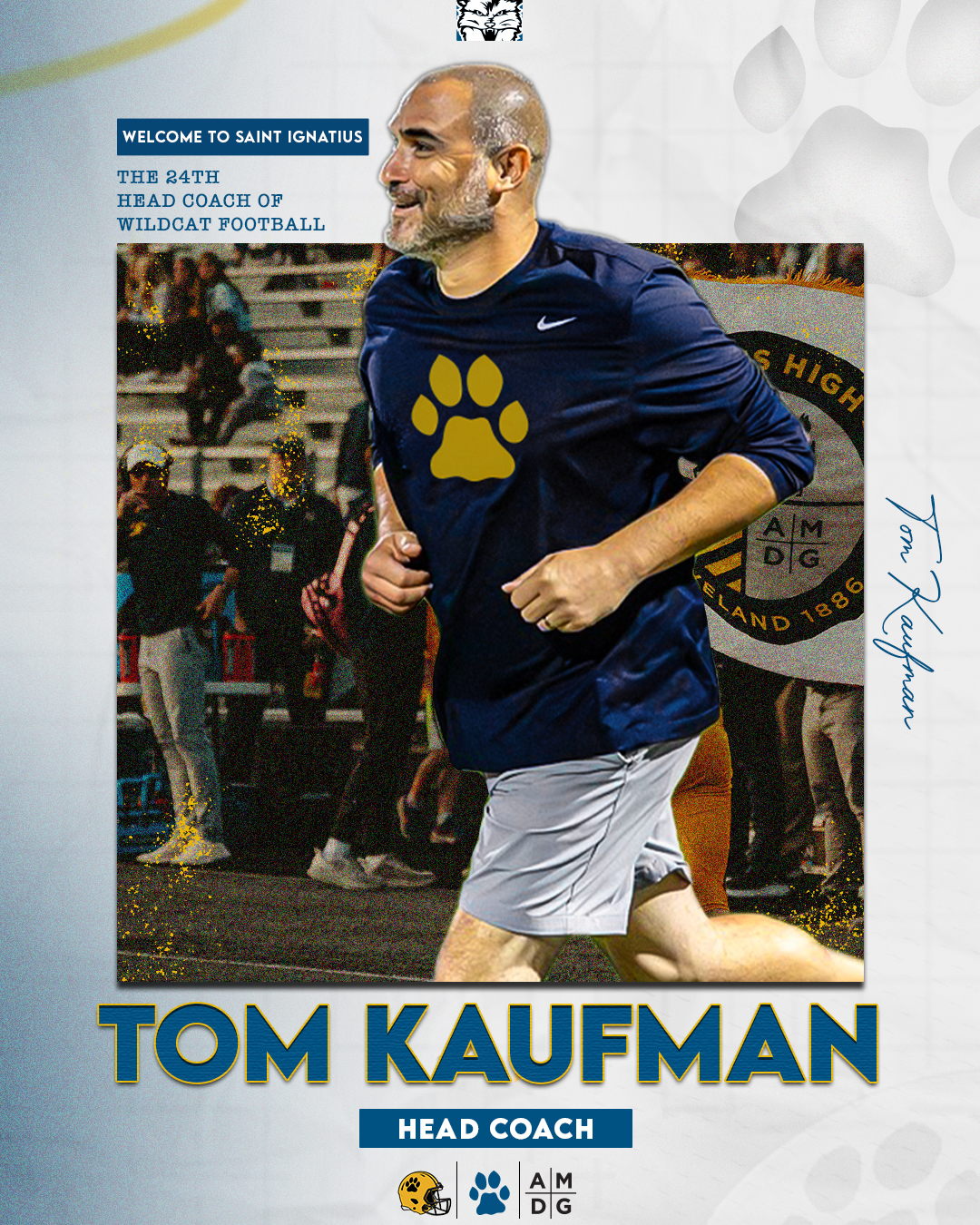 Saint Ignatius Names Tom Kaufman as Head Football Coach and Assistant ...