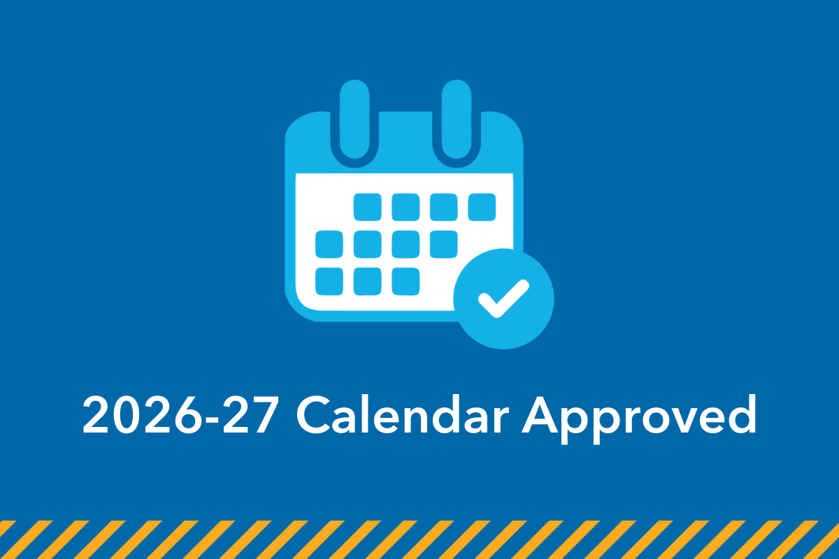 2026-27 Calendar Approved | Article