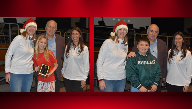 Students receive DeNicola Bright Light Award at CES | PE Posts Item