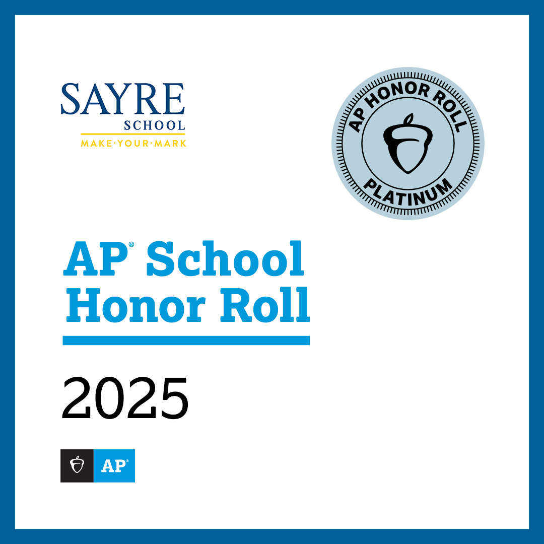 Sayre Named to Advanced Placement School Honor Roll | News details