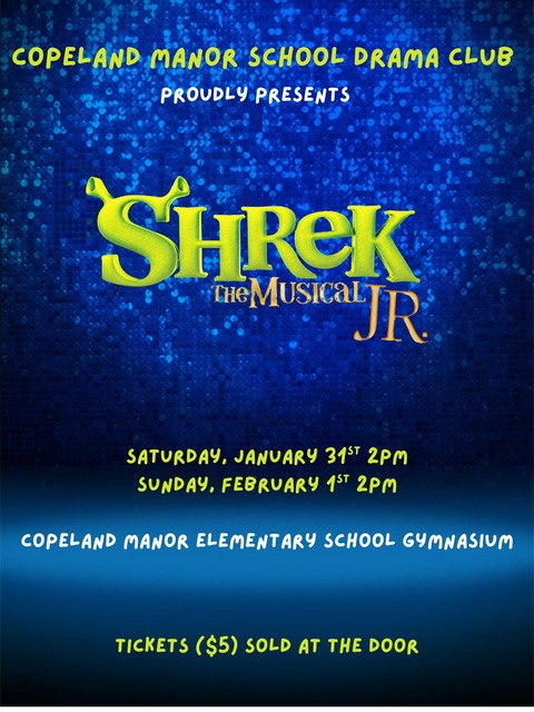 Copeland Manor School Drama Club Presents Shrek Jr., the Musical ...