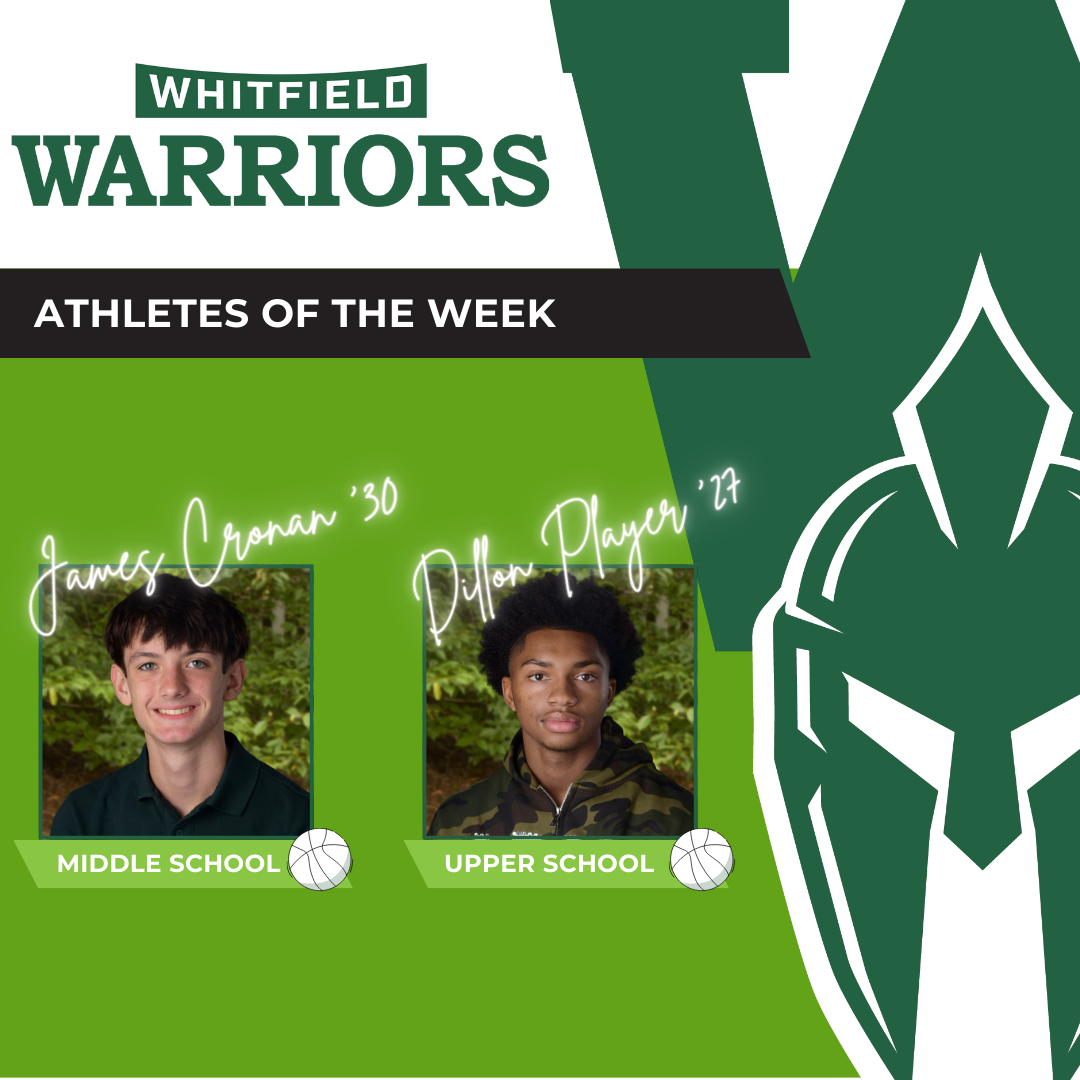 Athletes of the Week: James and Dillon | News Detail