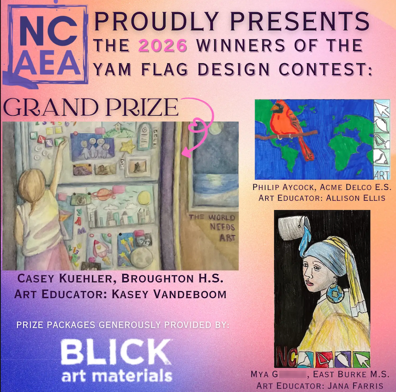EBMS student has Youth Art Month Flag Design Awarded | Post Details