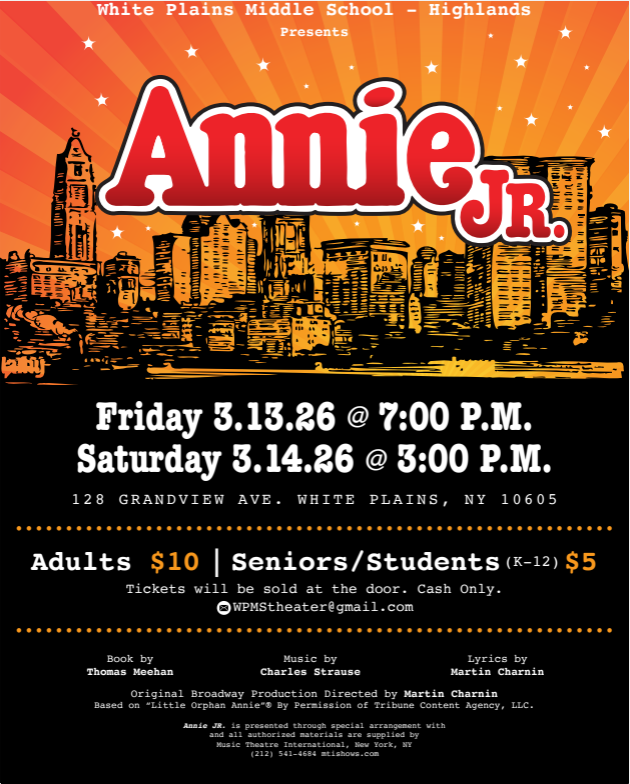 Highlands Musical Annie Jr. | News Details