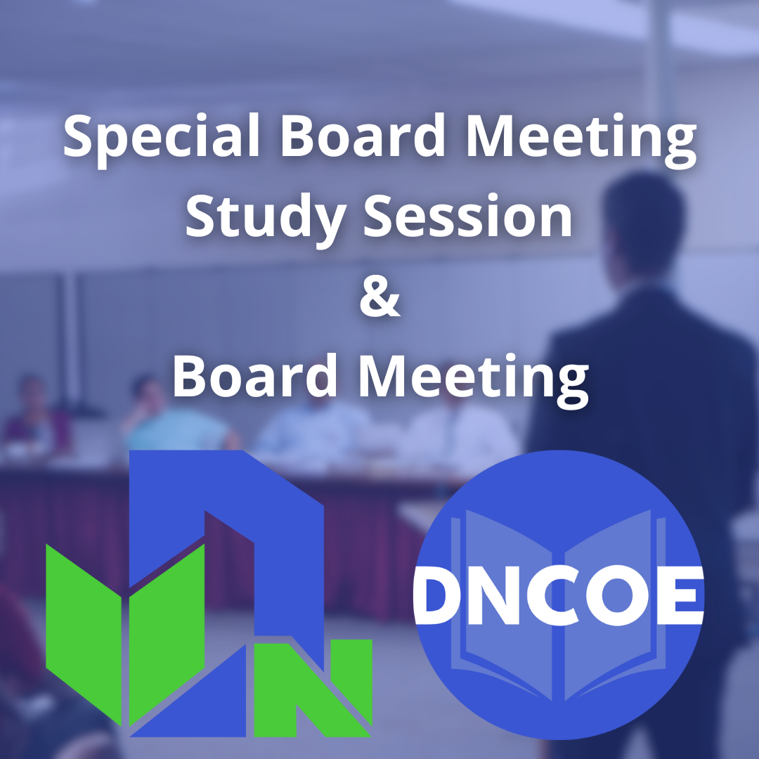 DNUSD Special Board Meeting Study Session & Board Meeting 1/22/2026 ...