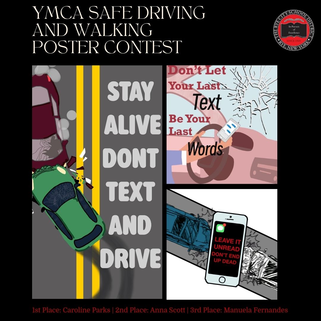 Rye High School Digital Media Students Design Posters Promoting Safe ...