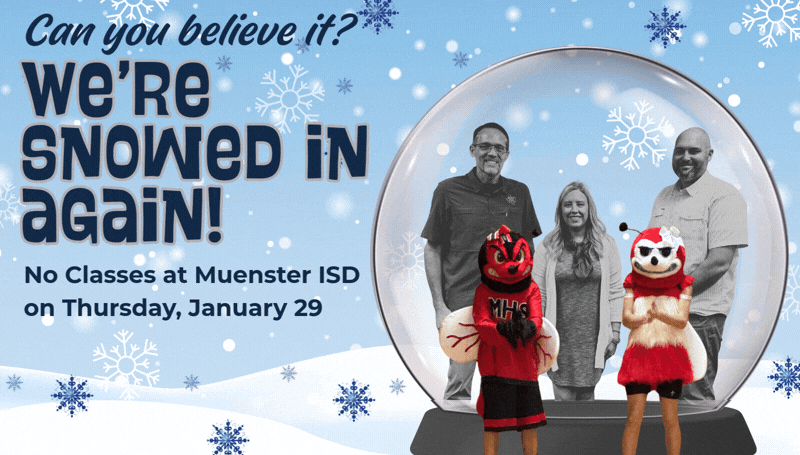 Muenster ISD Classes Canceled for Thursday, January 29 | Post Details