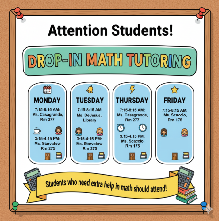 DROP-IN MATH TUTORING | MS News Story