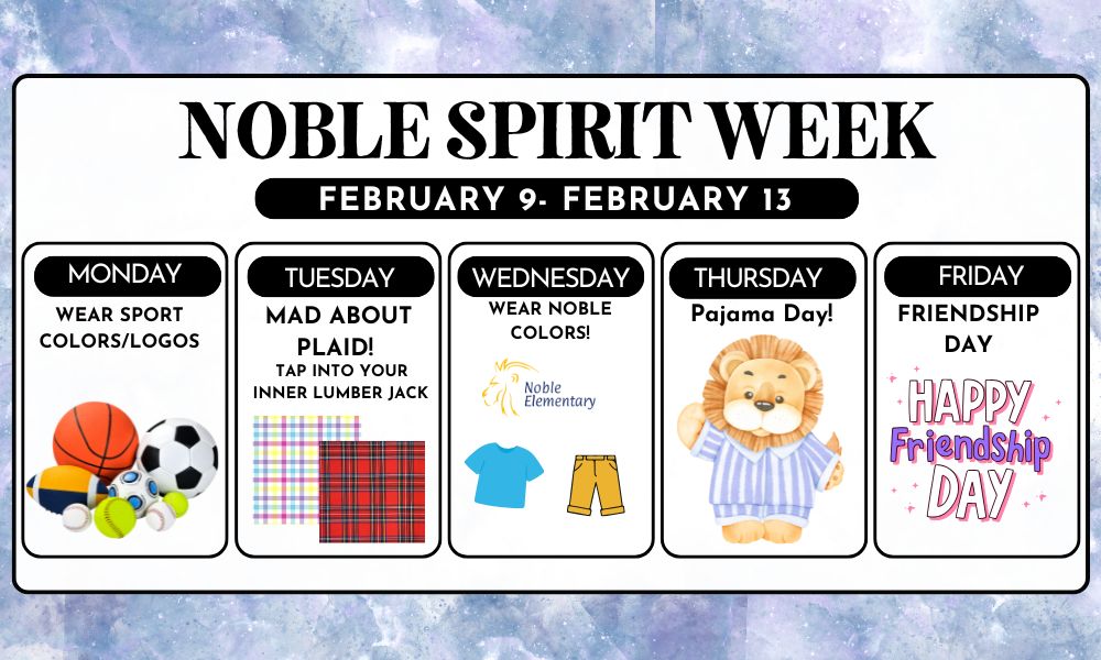 Spirit Week - February 9-13 | article