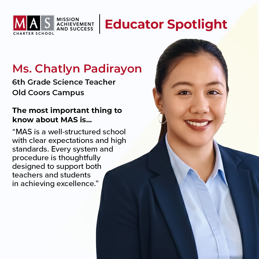 Meet The Team — Ms. Chatlyn Padirayon, Middle School Science Teacher ...
