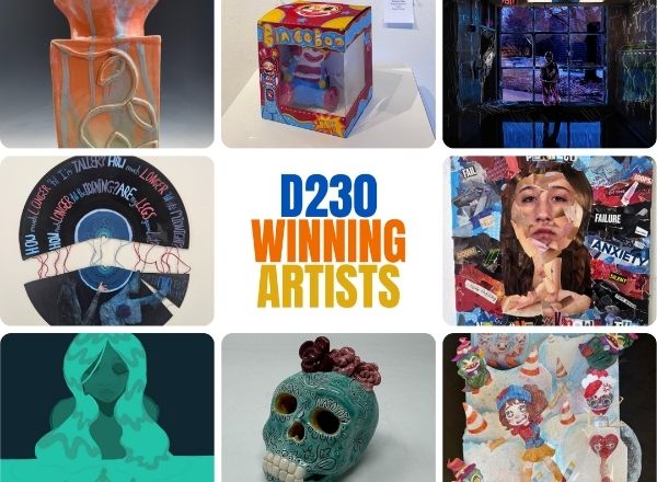 D230 students win prestigious art awards | News posts