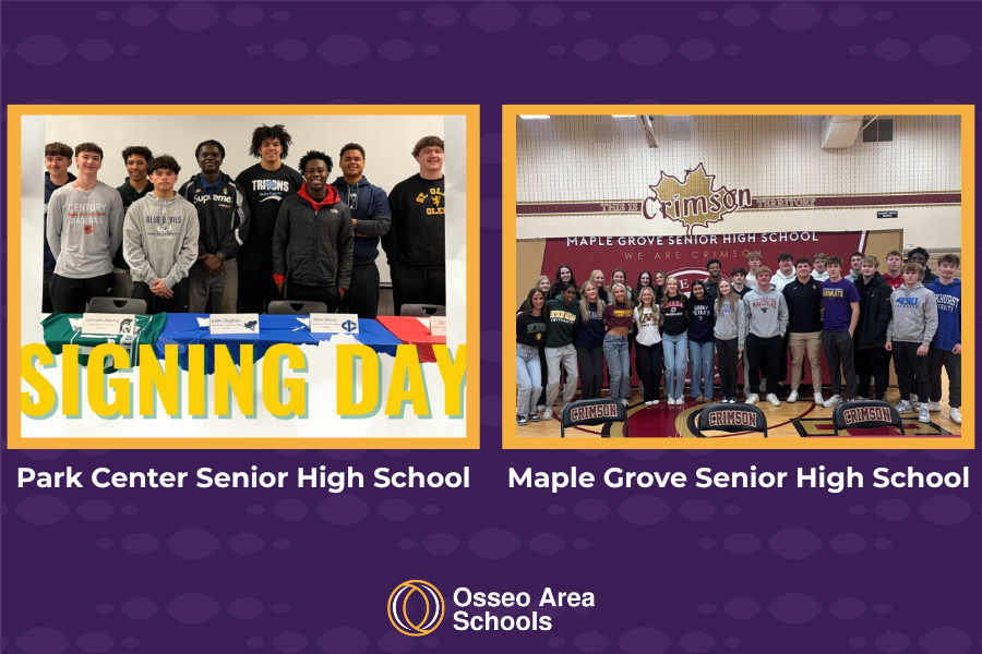 Student-athletes sign Letters of Intent | article - ISD 279 - Osseo ...