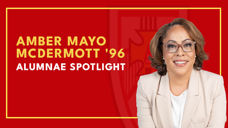 Celebrating Black History Month: Amber Mayo McDermott '96 | School News