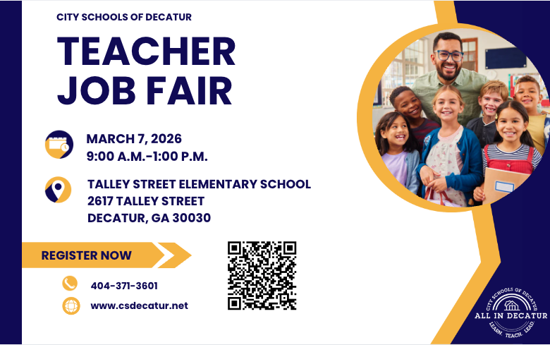 City Schools of Decatur Job Fair | Post Details
