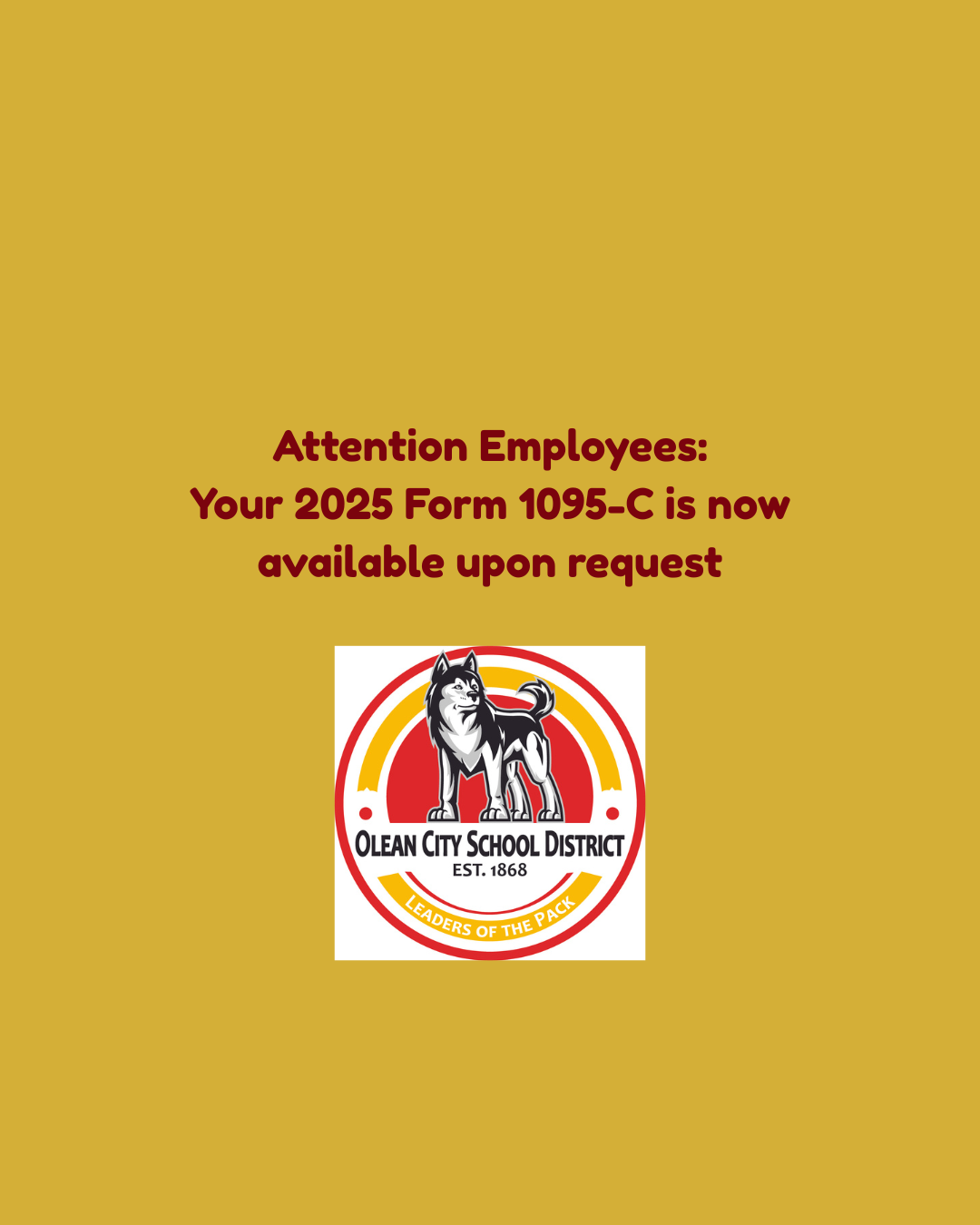 Your 2025 Form 1095-C is now available upon request | More News and ...