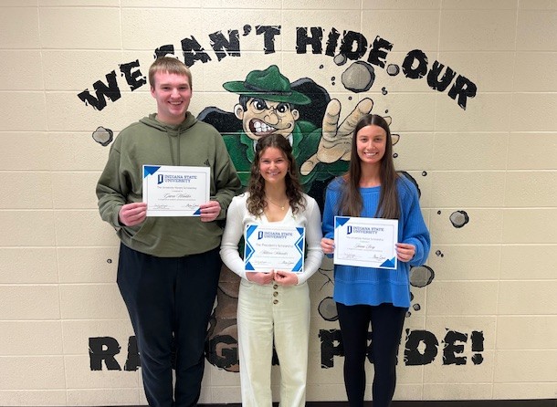 Congratulations to Gavin Winkler, Addison Schneider and Jenna Berg ...