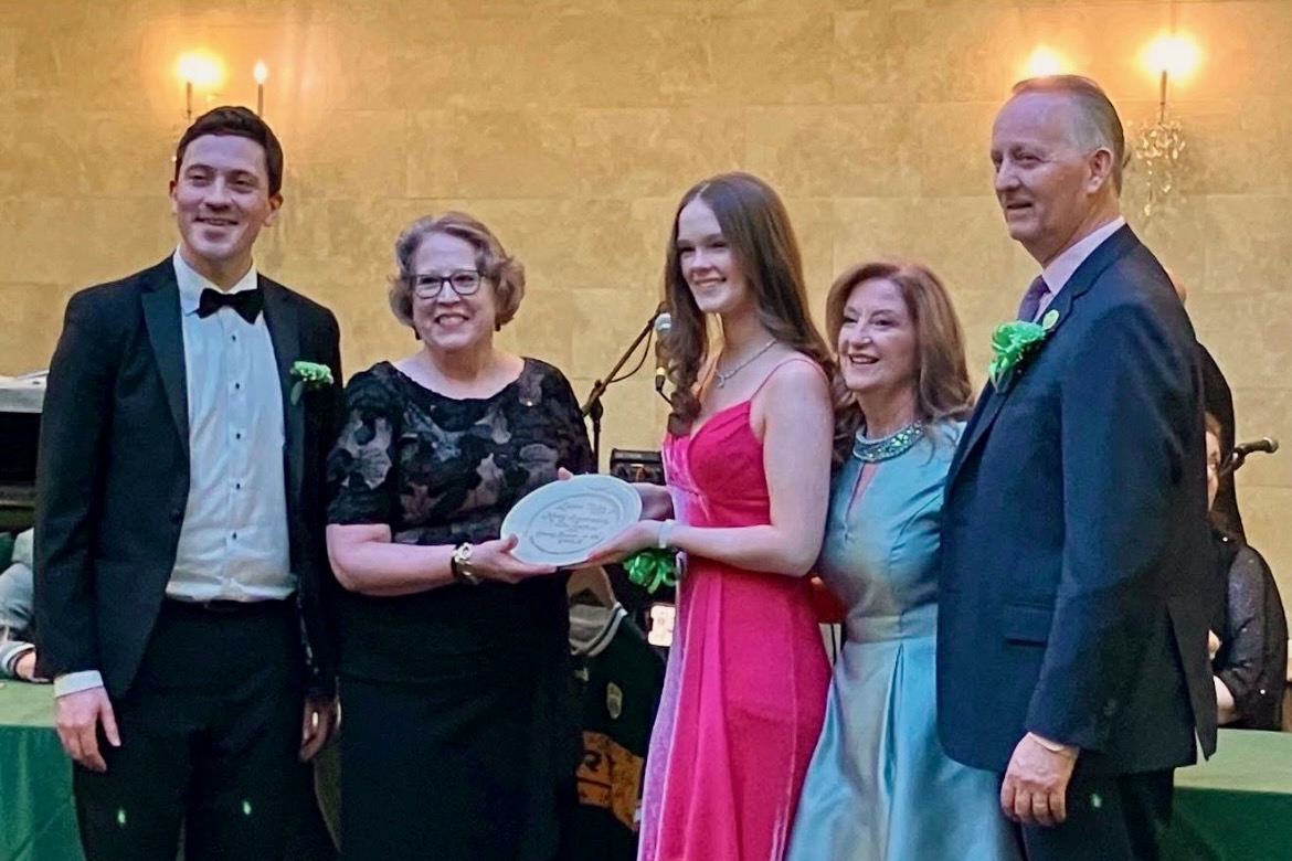 Lauren Tuffy '28 honored as Young Kerry Person of the Year | Details