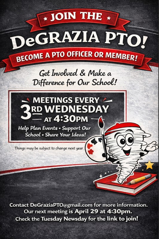 PTO News for the week of April 21st | DE News Details