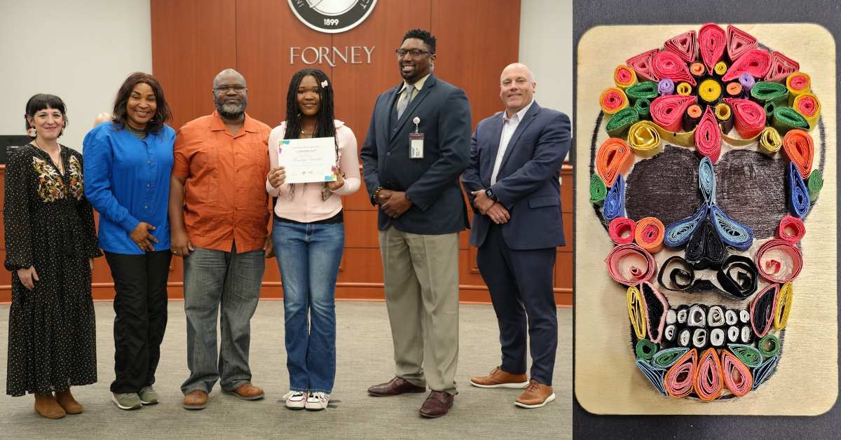 Forney ISD Student Artwork Selected for Governor’s Collection | News ...