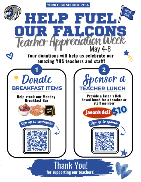 YHS Teacher Appreciation Week | Post Details
