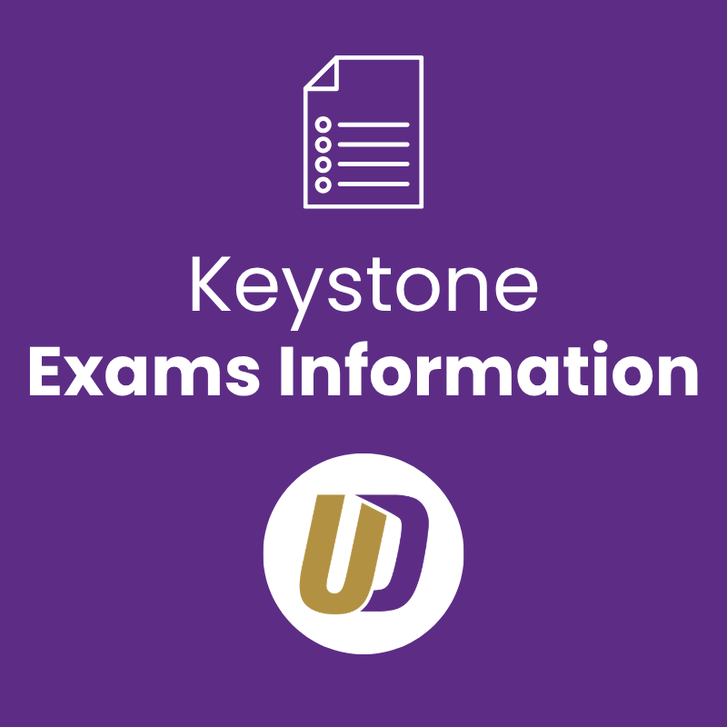 Keystone Exams Information | UDSD News Details