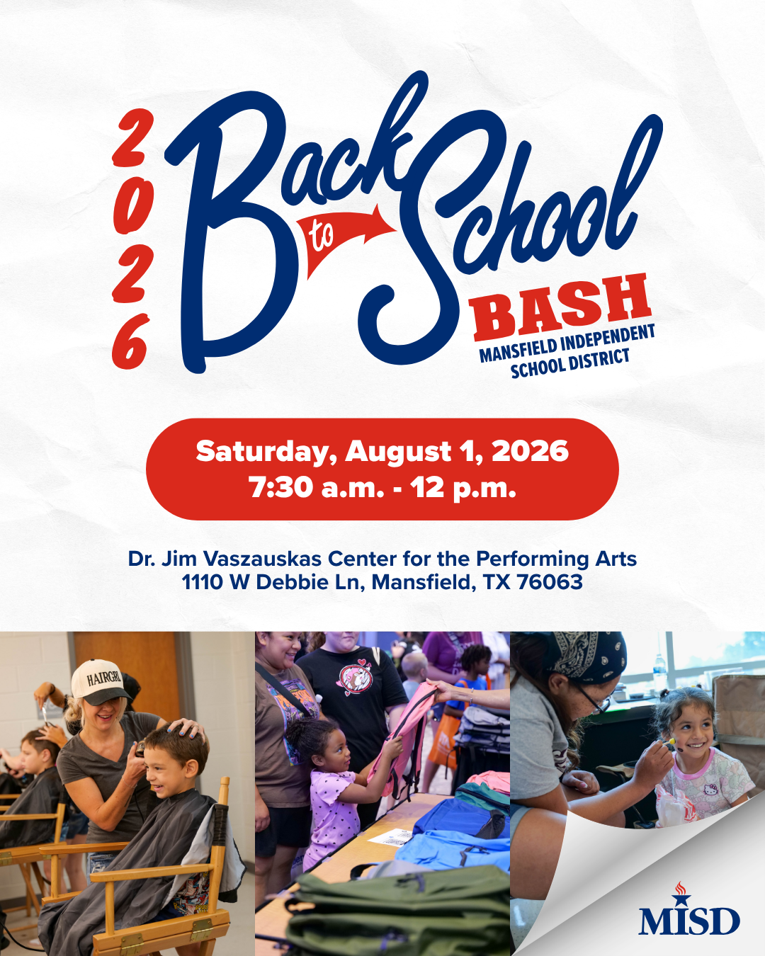 Coming Soon: Mansfield ISD's 2026 Back to School Bash! | MISD Newsroom ...