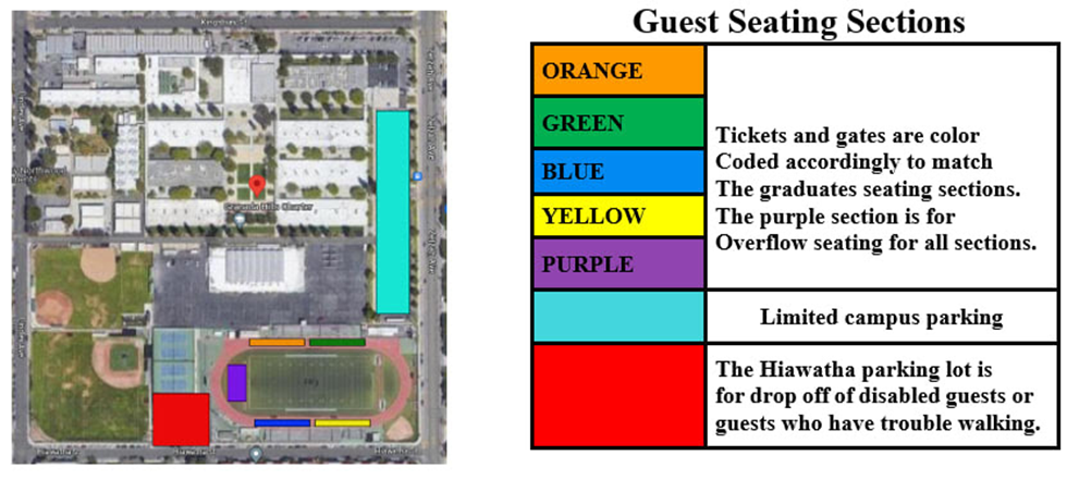 Graduation Information: Tickets and Seating for Attendees | Details