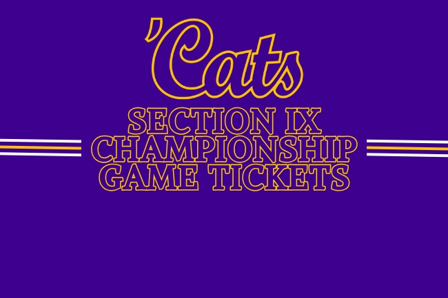 Wildcats fans... Get your SECTION 9 CHAMPIONSHIP tix for this weekend ...