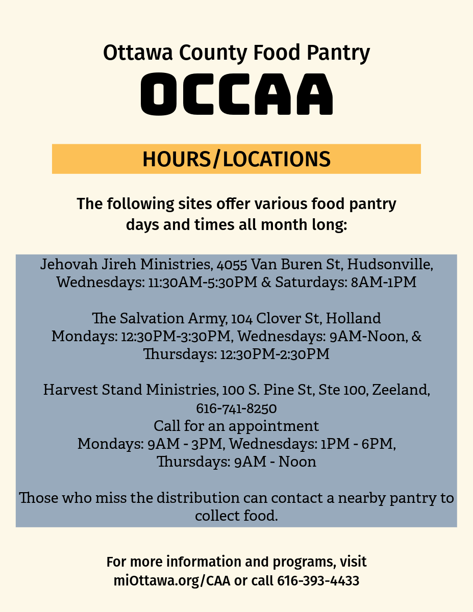 Food Pantry Items Available | Post Detail
