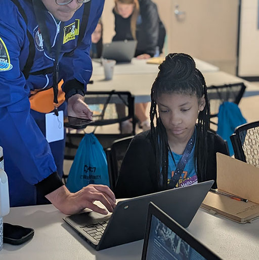 Middle Schoolers Tackle Cybersecurity at Camp | Post Details