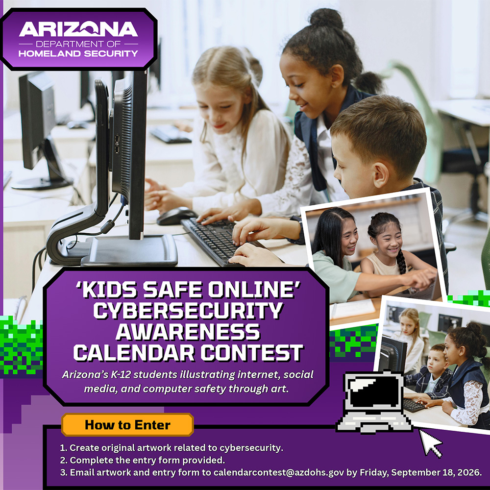 Call for Entries: Kids Safe Online Cybersecurity Awareness Calendar ...